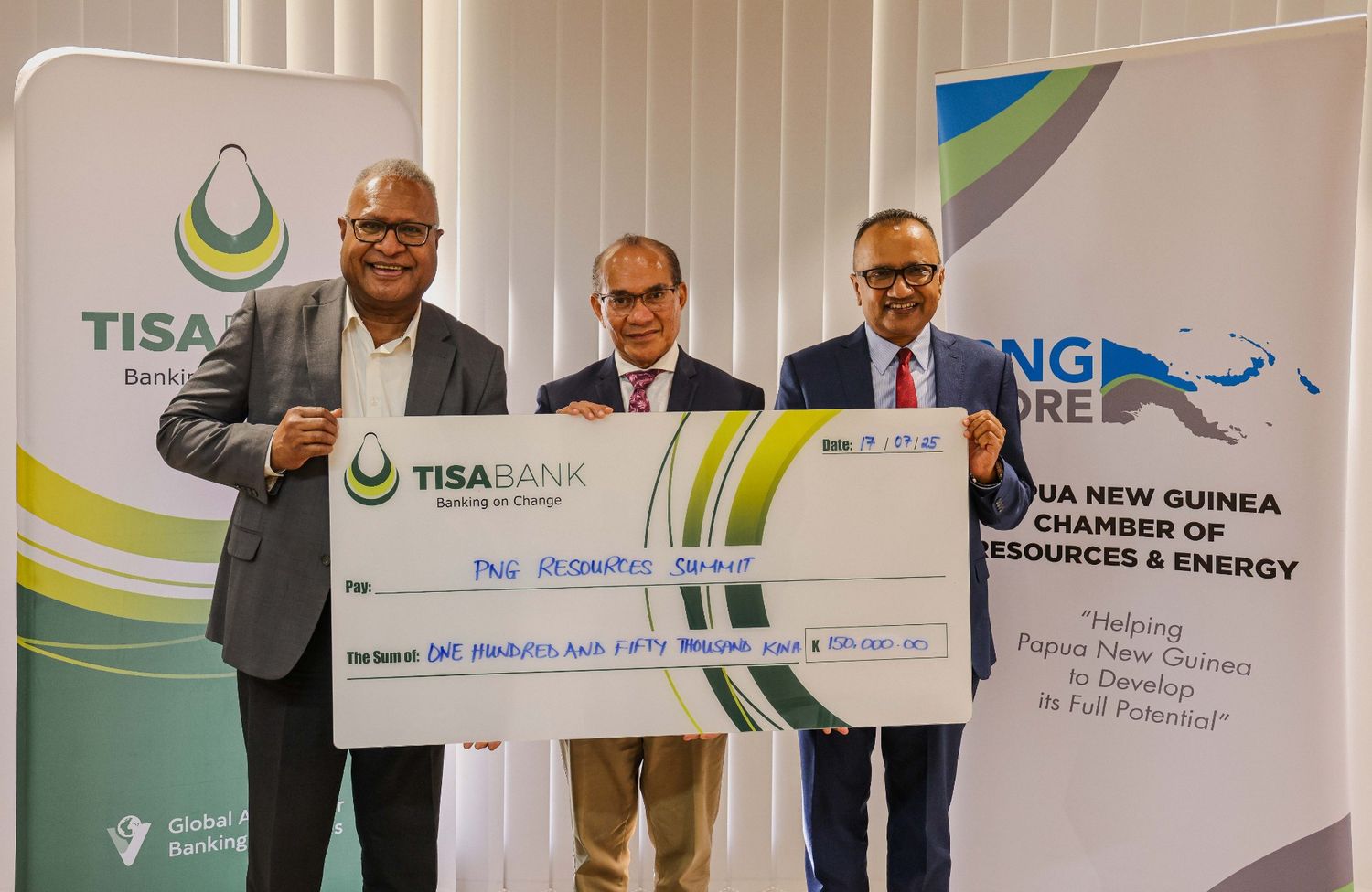 TISA BANK BECOMES PRINCIPAL SPONSOR FOR PNGRESOURCES SUMMIT